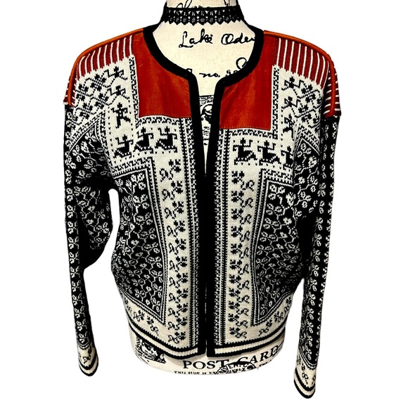 InWild | Sweaters | In Wild Norway Wool Open Front Cardigan Sweater ...